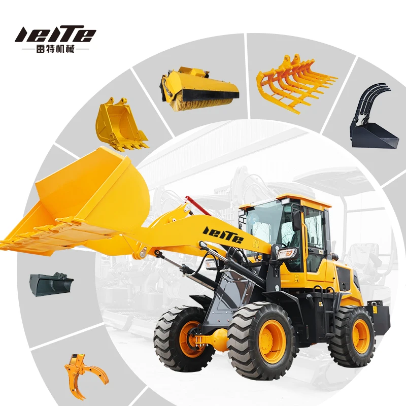 Cheapest China Smallest Electric/diesel Wheel Loaders Mini Articulated Front End Loader ...