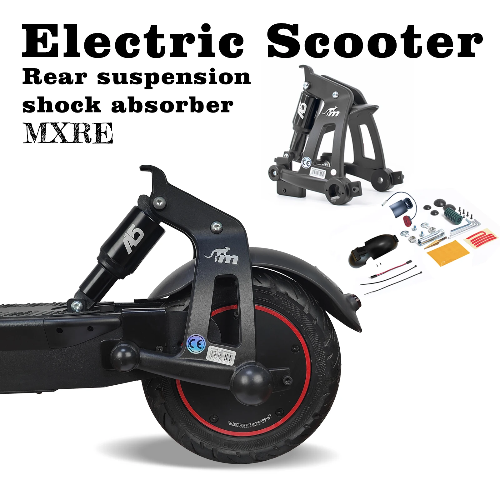 Monorim MXRE Rear AIR Suspension for Segway Ninebot Scooter Max G30 D/E ...