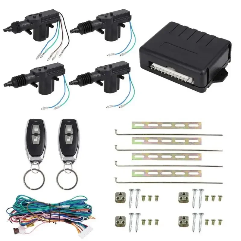 12V Universal Car Lock Door Remote Control Keyless Entry System Central ...