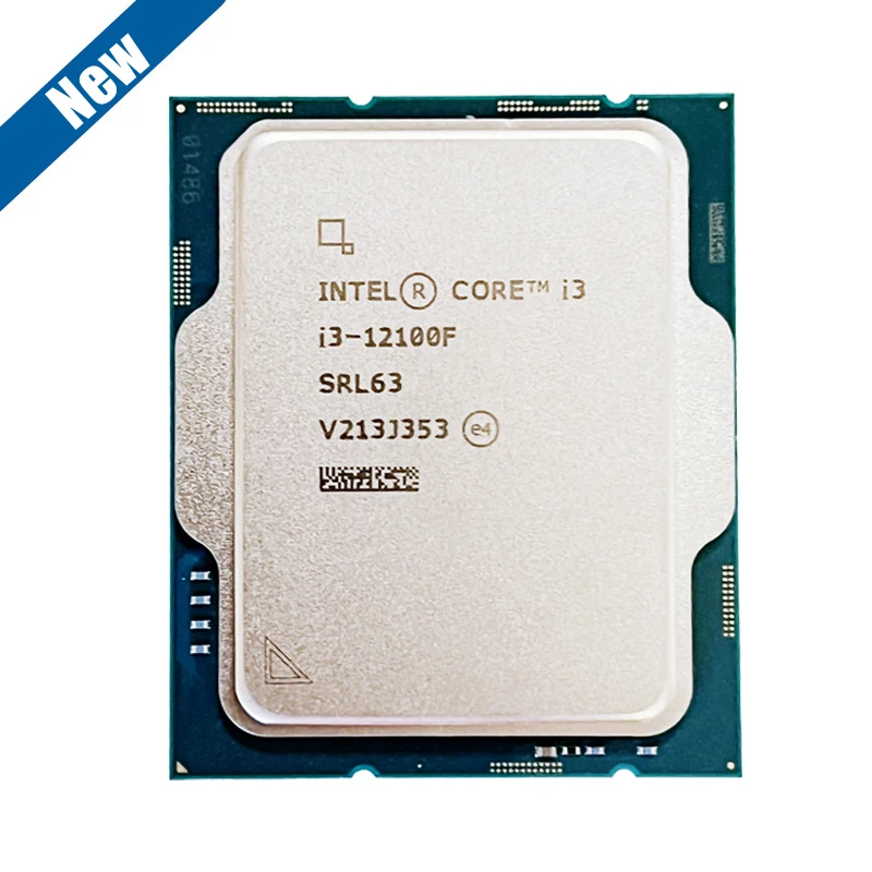 Novo processador intel core i3-12100F i3 12100f 3.3ghz quad-core cpu de ...