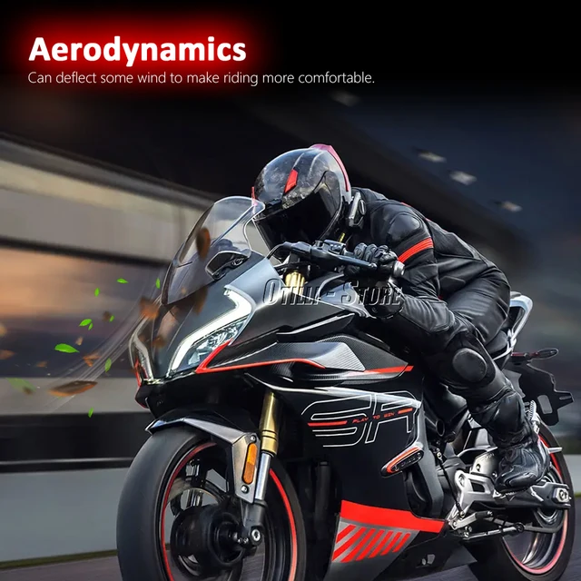 Neue Premium Motorrad Windschutzscheibe für CFMoto 450 SR 450SR 45 ...