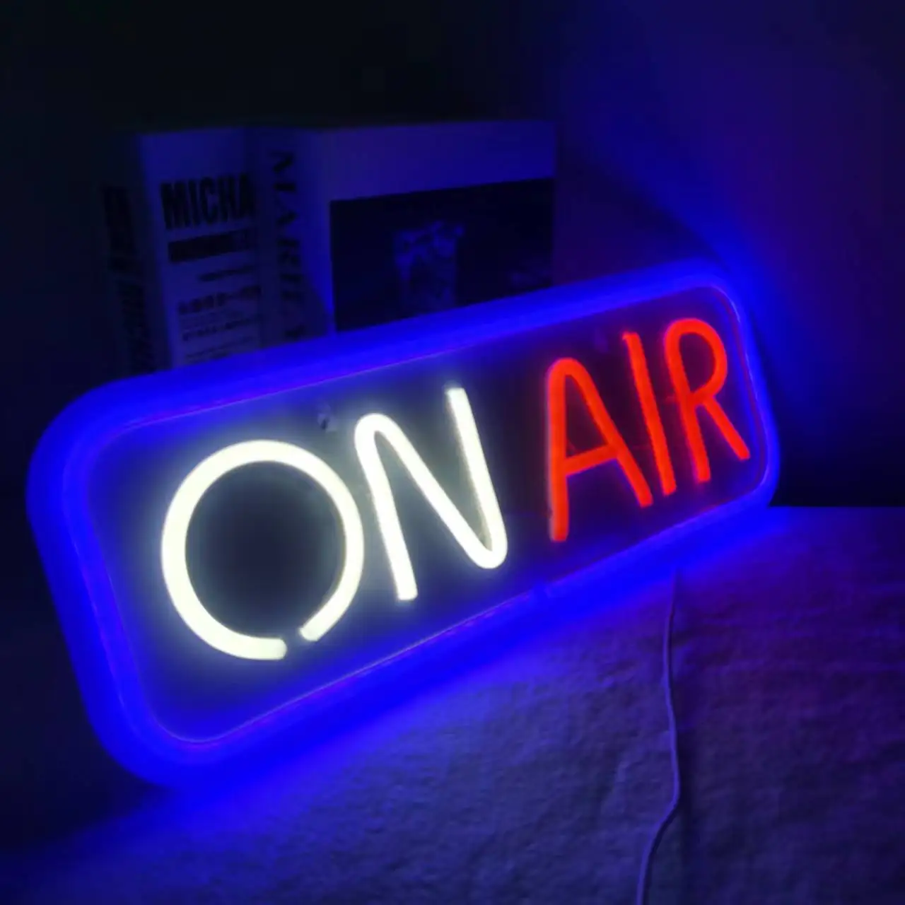 ON AIR Neon Signs Neon LED Night Lights USB Connected Decorative Sign ...