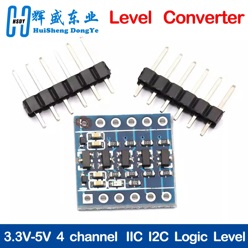 4-Channels-IIC-I2C-Logic-Level-Shifter-Bi-Directional-Module-Safely ...
