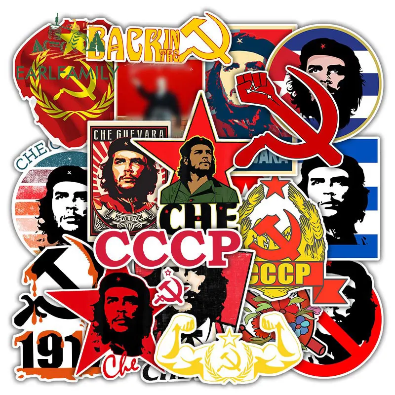 EARLFAMILY-13cm-Car-Stickers-for-Stalin-Cccp-USSR-Che-Guevara-Retro ...