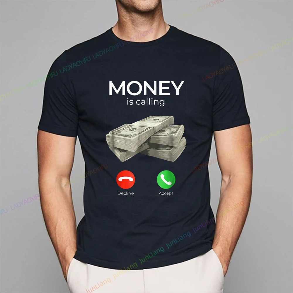 Money-Is-Calling-Funny-Gifts-Graphic-Tees-Men-Clothing-Women-s-T-shirt ...
