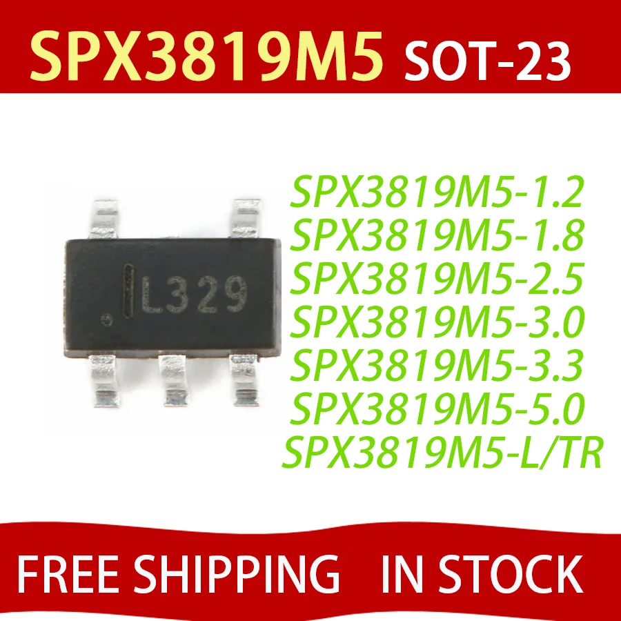 50Pcs-SPX3819M5-1-2-SPX3819M5-1-8-SPX3819M5-2-5-SPX3819M5-3-0-SPX3819M5 ...