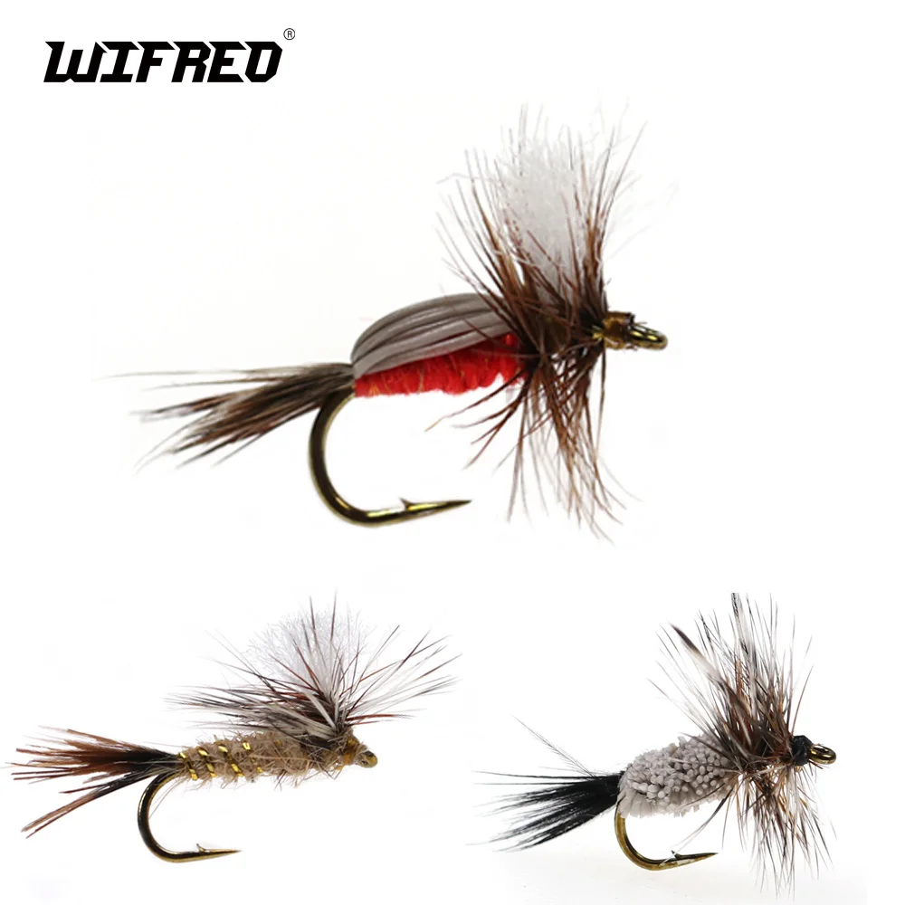 Wifreo-Deer-Hair-Irresistible-Fly-Red-Humpy-Parachute-Adams-Fly-Dry-Fly ...