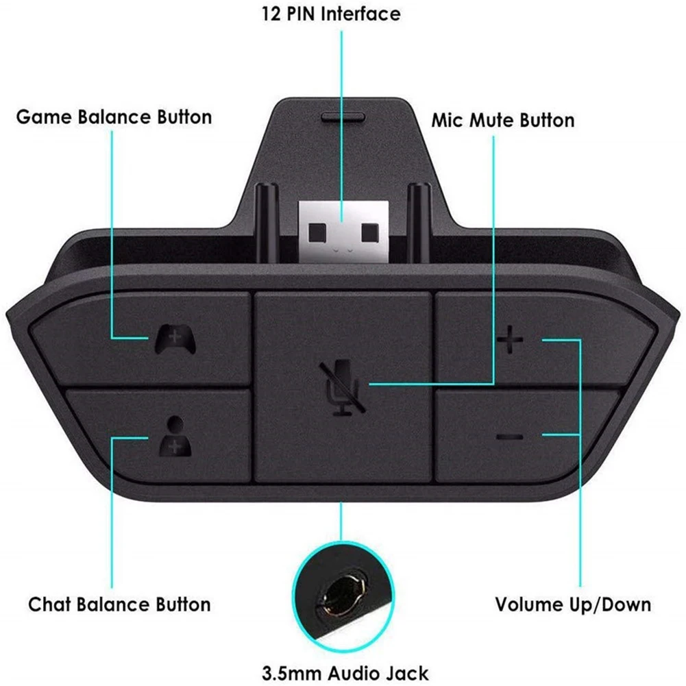 Xbox one headphone jack adapter store