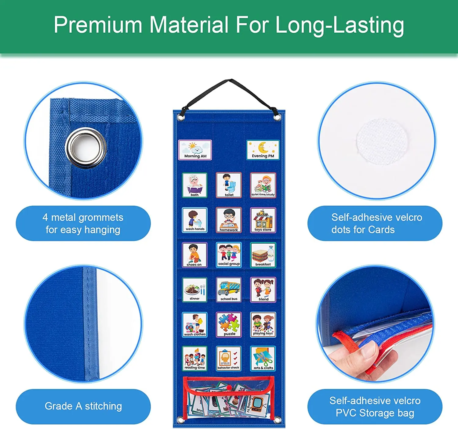 Kids Daily Routine Visual Schedule Chart – Little Big Teens