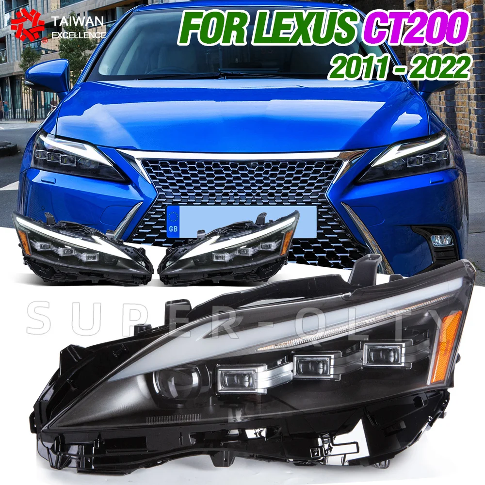 Head-Lights-For-Lexus-CT200h-Headlights-LED-2017-Head-lamps-LED-Dual-Projector-Automotive-Parts ...