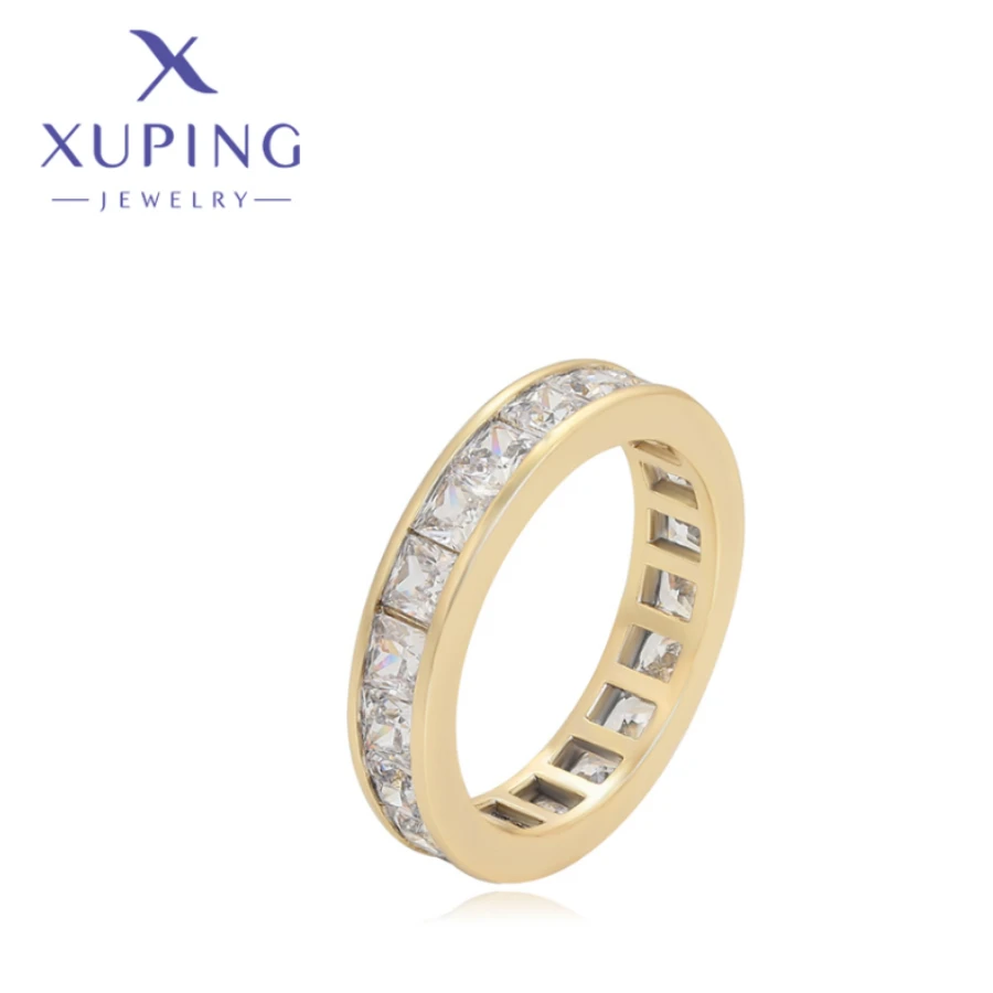 Xuping-Jewelry-Fashion-New-Arrival-Light-Gold-Color-Circle-Shape-Rings ...