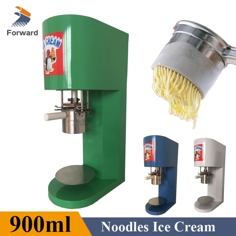 Spaghetti-Soft-Ice-Cream-Machine-Automatic-Ice-Cream-Embossing-Noodles ...
