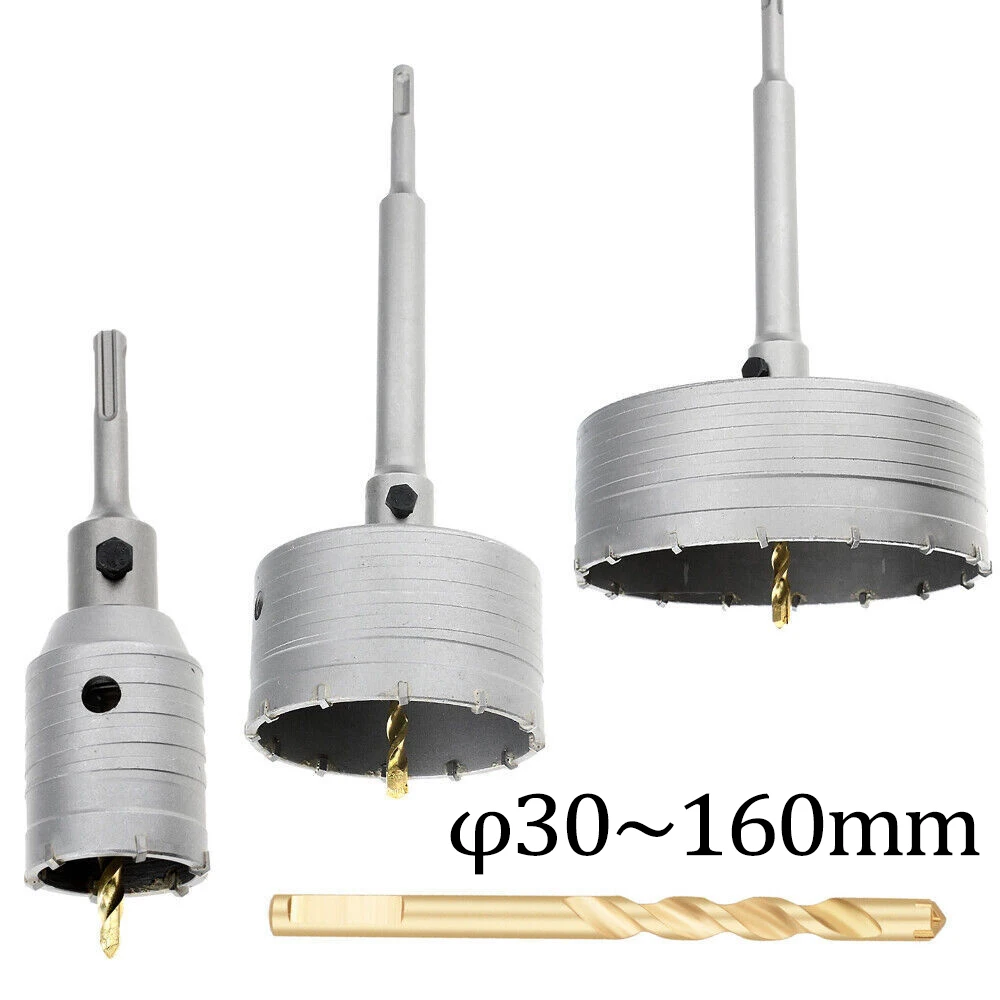 Drill-Bit-30-160mm-SDS-Plus-M22-Thread-SDS-Plus-Adapter-120mm-220-mm ...