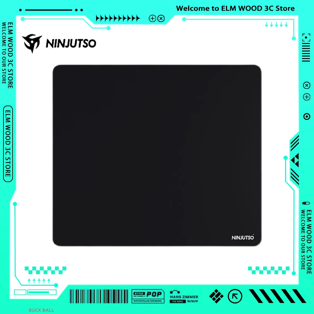 Ninjutso-Smooth-Poron-Control-Mouse-Pad-Acess-rio-Gamer-E-Sports-Jogos ...