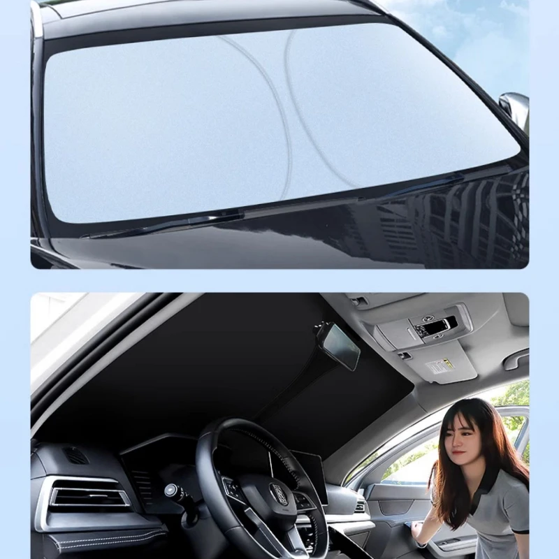 Car-Sunshade-Summer-Car-Coated-Silver-Folding-Storage-Front-Sunshade ...