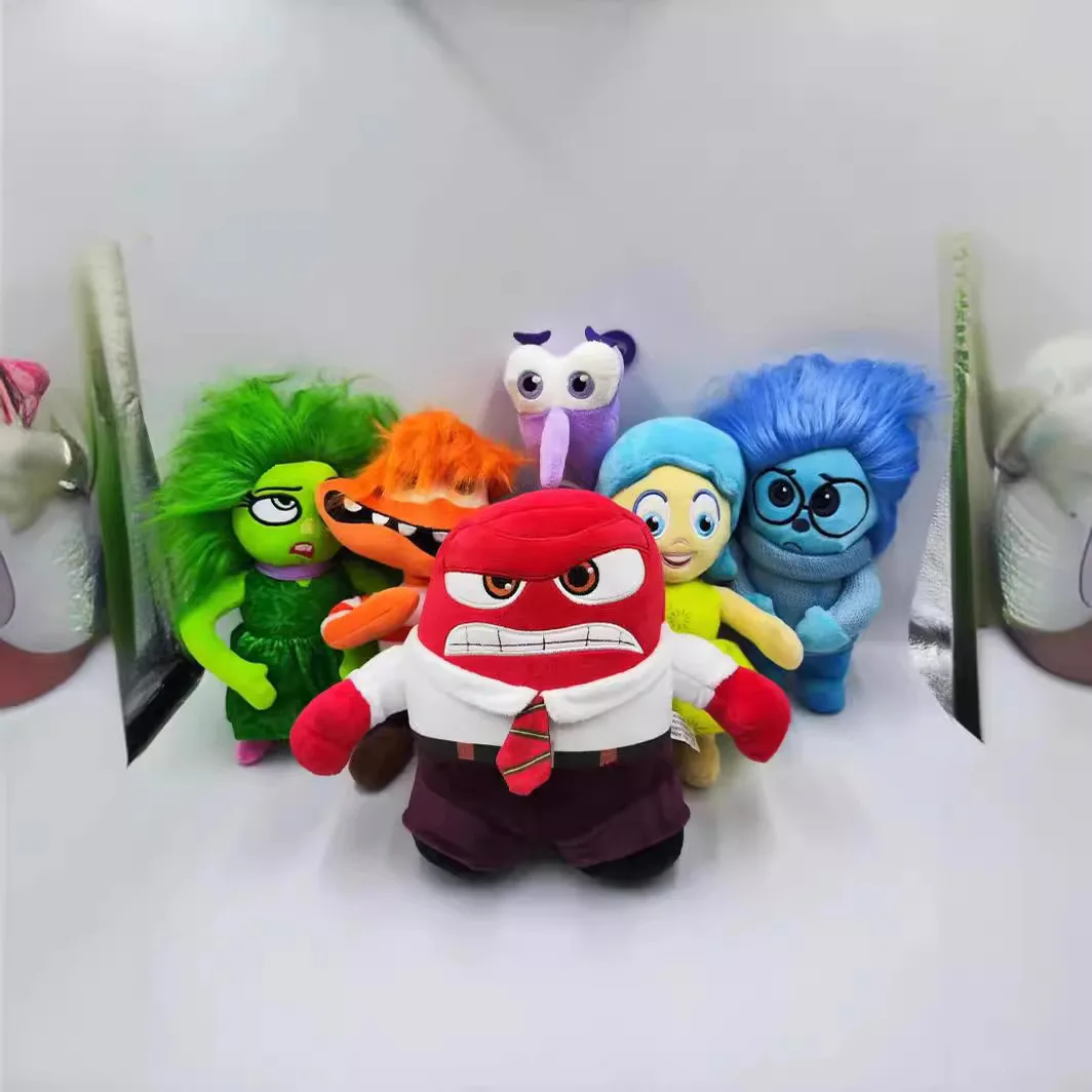2024-New-Inside-Out-2-Plush-Anxiety-Doll-Cute-Joy-Fear-Anger-Disgust ...