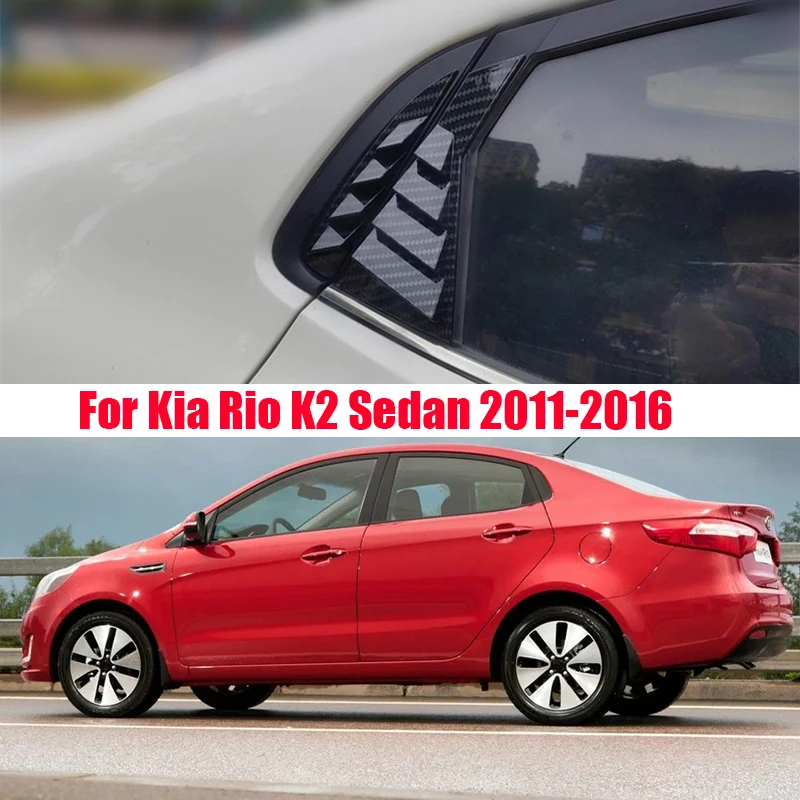 For Kia Rio K2 Sedan 2011 2012 2013 2014 2015 2016 Car rear window ...