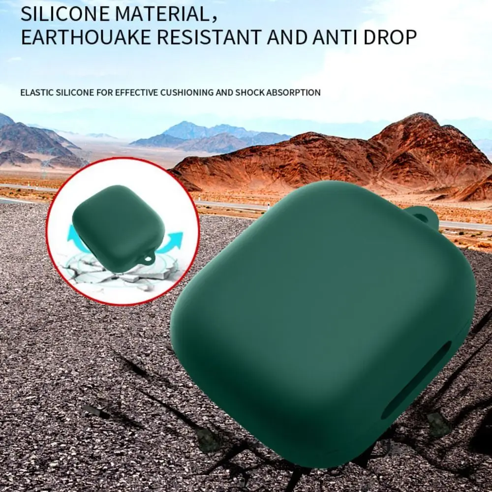 Anti-Fall Earphone Case Silicone Dustproof Bluetooth Headphone ...