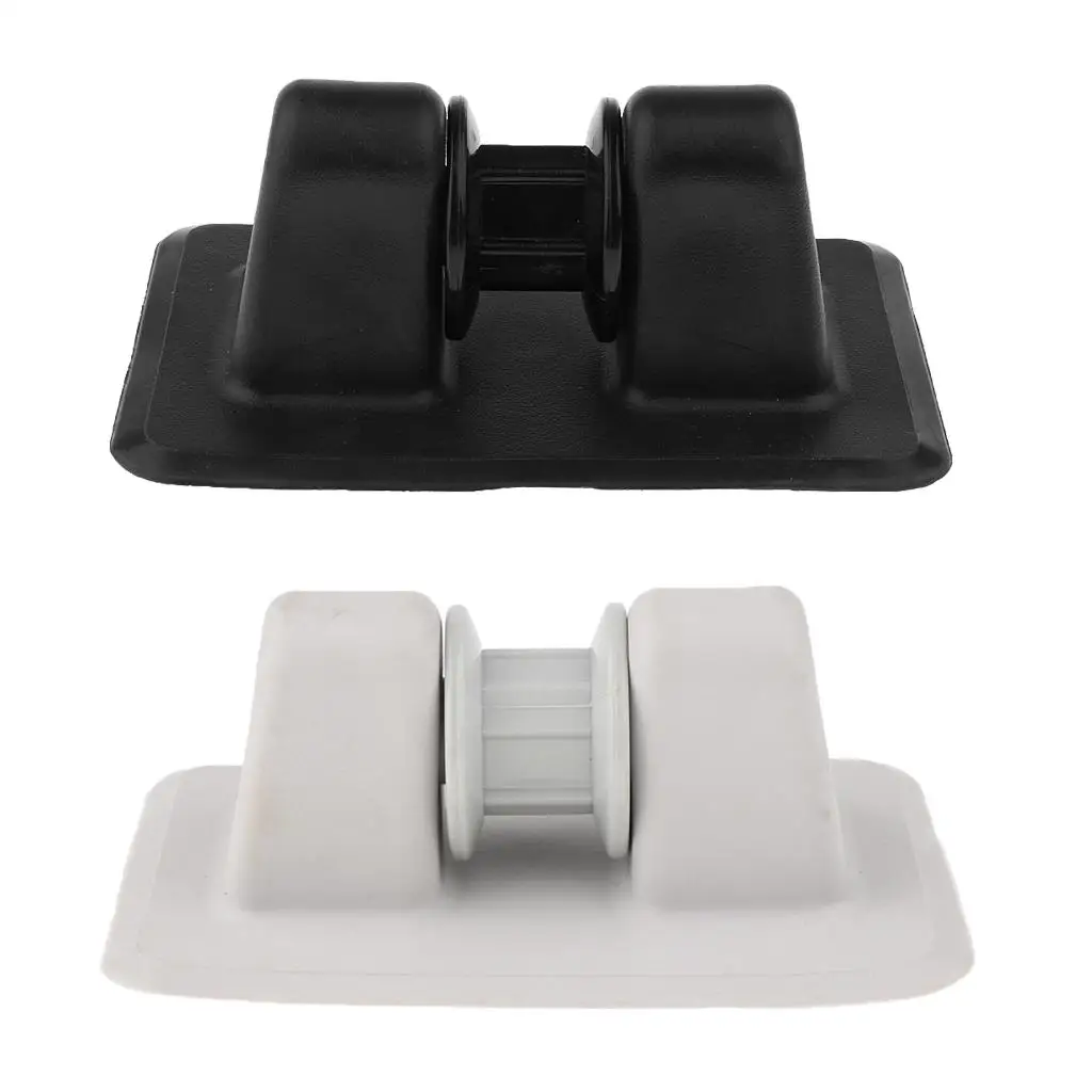 Black/White Durable PVC Rope Cleat Kayak Canoe Inflatable Boat Dinghy ...