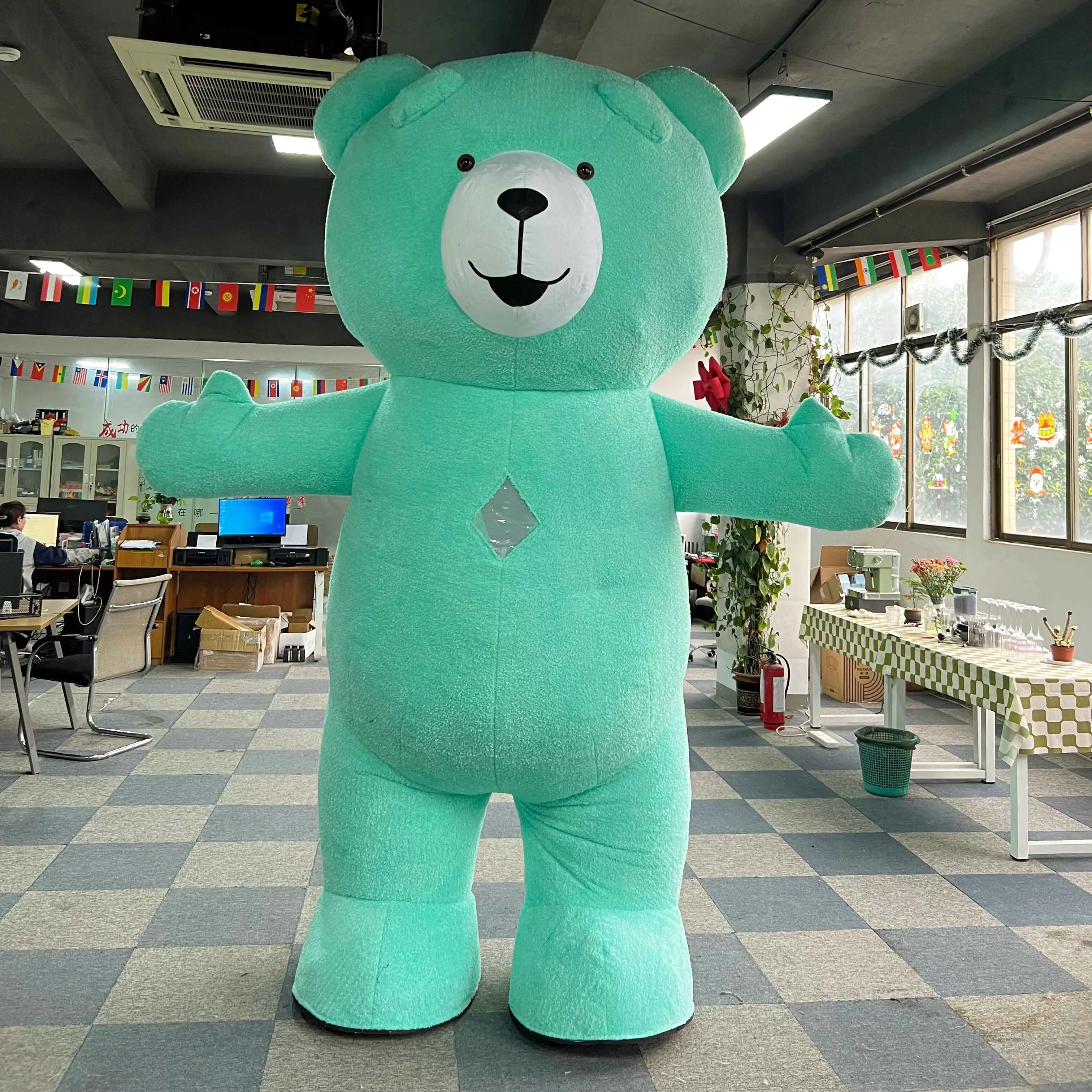 Teddy Bear Mascot Costume