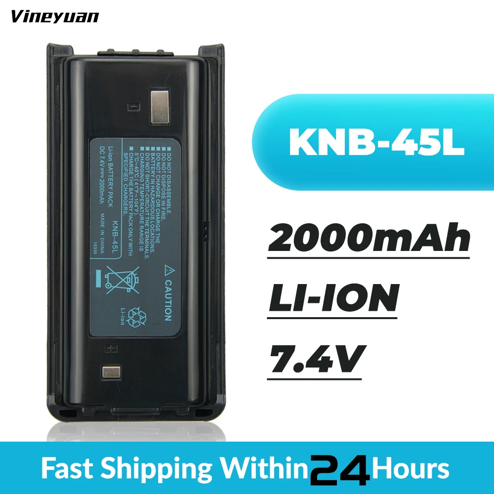 KNB-45L-2000mAh-Li-Ion-Battery-for-Kenwood-NX-340-TK-2200-TK-2207-TK ...