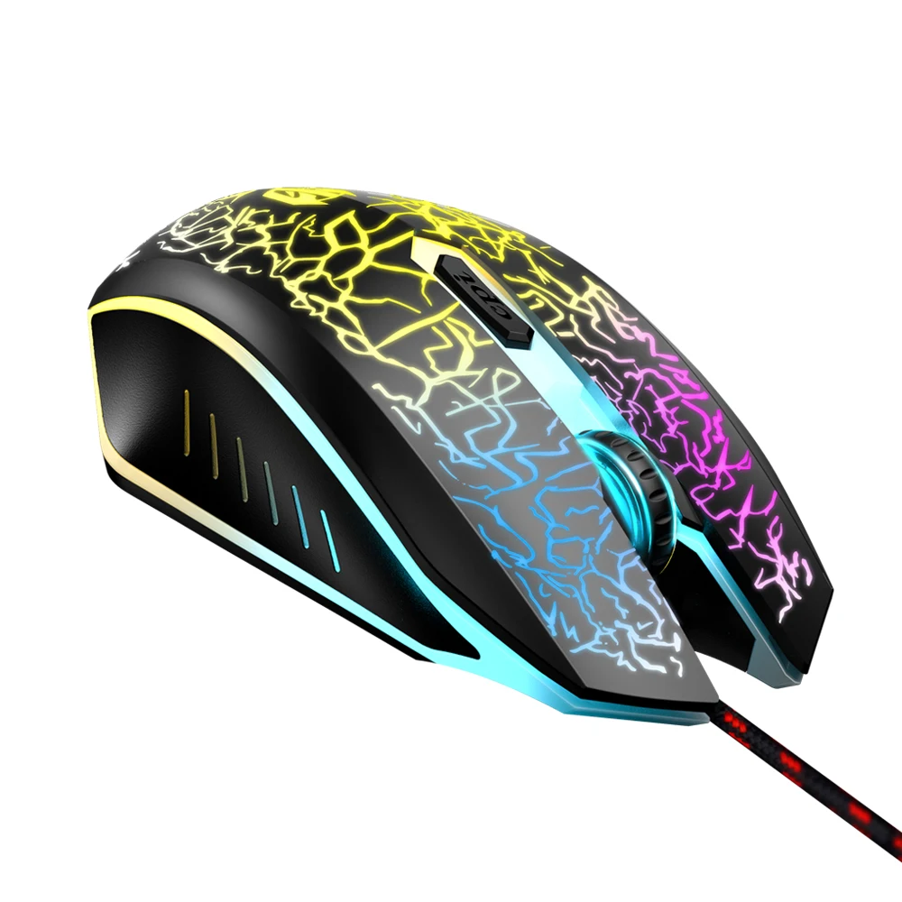Colorful-LED-Computer-Gaming-Mouse-Professional-Ultra-precise-for-Dota ...