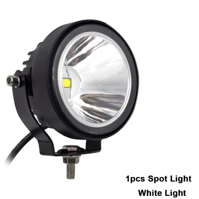 NLpearl 4inch Led Work Light Offroad Round Spotlights Light For Car ATV ...