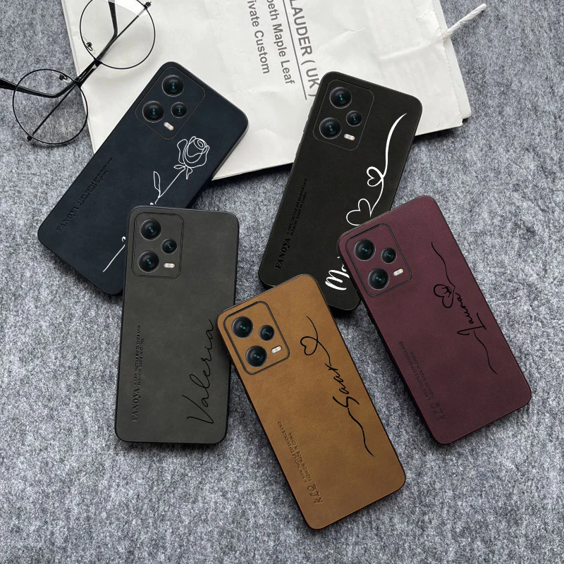 Personalised-Custom-Name-Phone-Case-For-Xiaomi-Redmi-Note-12-Pro-5G ...