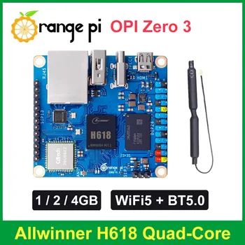 Orange Pi-Placa de desarrollo Zero 3, 4GB, 2GB, 1GB de RAM, DDR4 ...