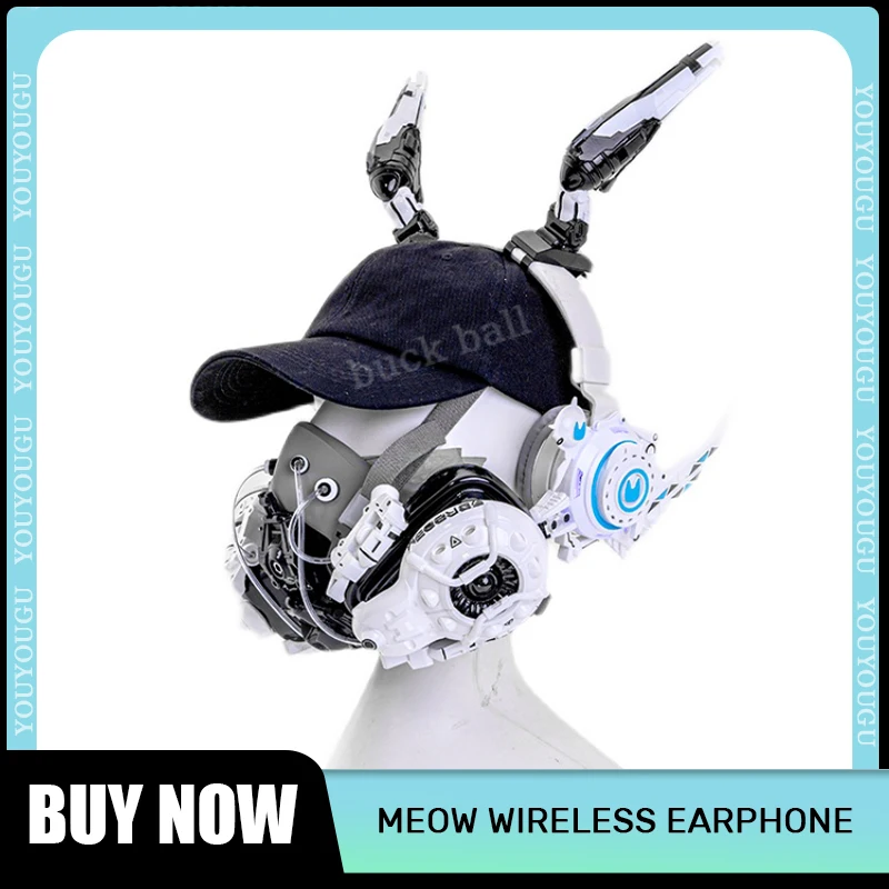 Cyberpunk-Wireless-Bluetooth-Headphones-With-Mask-Ear-Creative-Living ...