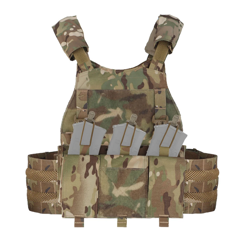 Tactical Hunting Vest Velocity Systems Plate Carrier With Zip on ...