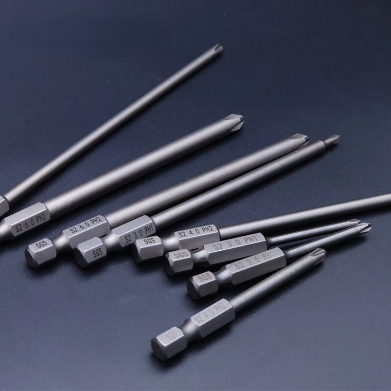 Magnetic Triangle Head Screwdriver Bit 1/4" Steel Anti Slip Hex screw ...