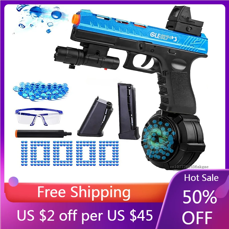 New-2-IN-1-Electric-Glock-Splatter-Ball-Gel-Blaster-Toy-Gun-Outdoor ...