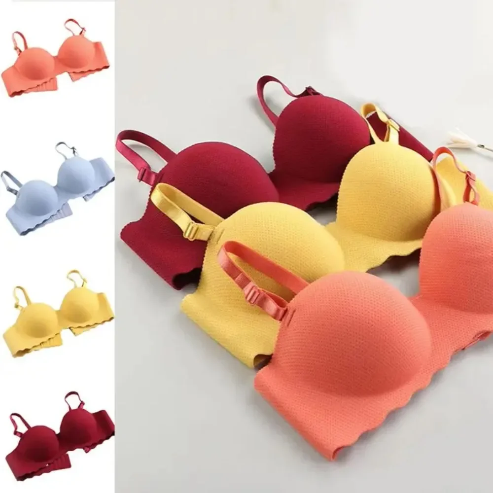 2024-Sexy-Bras-Women-Solid-Color-Seamless-Underwear-Wireless-Lingerie ...