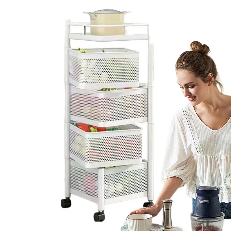 Kitchen-Fruit-Vegetable-Shelf-Rotatable-Multi-Layer-Storage-Rack-For ...