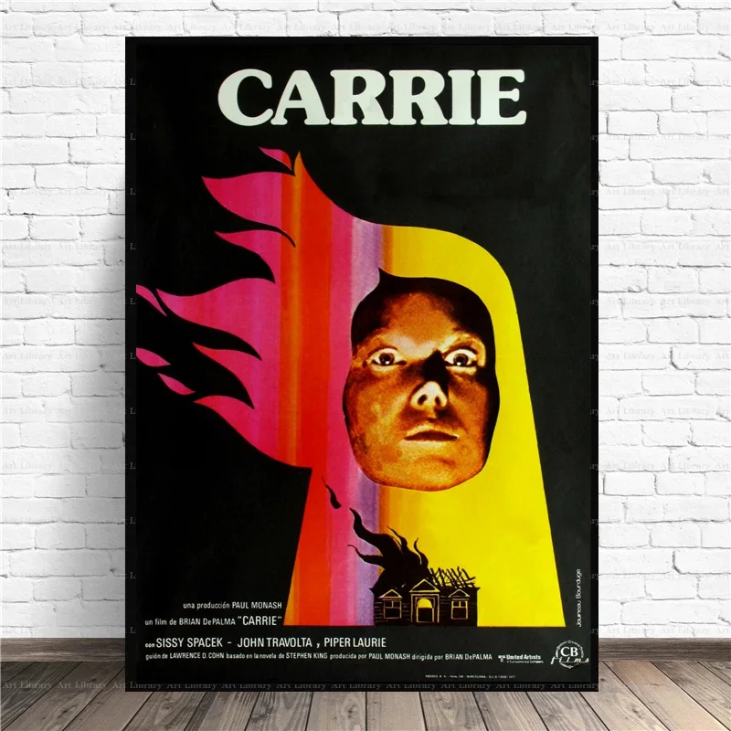 Carrie 1976 Movie Poster