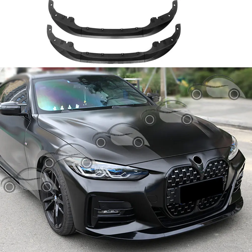 3-Stage-Front-Lip-Splitter-Spoiler-Side-Lower-Splitters-Body-Kit-For ...