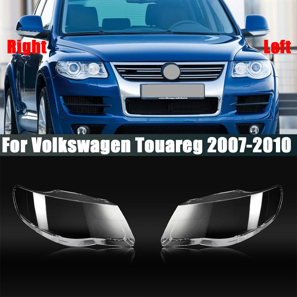 For Volkswagen VW Touareg 2007 2008 2009 2010 Headlights Cover Shell ...