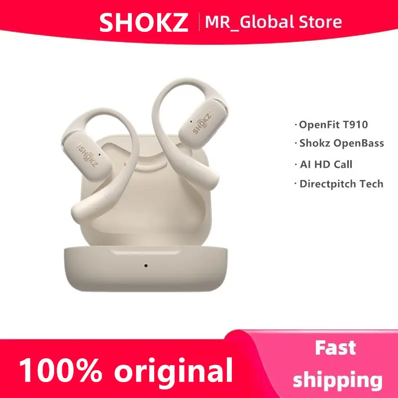 Shokz-OpenFit-T910-Bluetooth-Headphones-sports-hearing-aid-with-directional-audio-noise ...