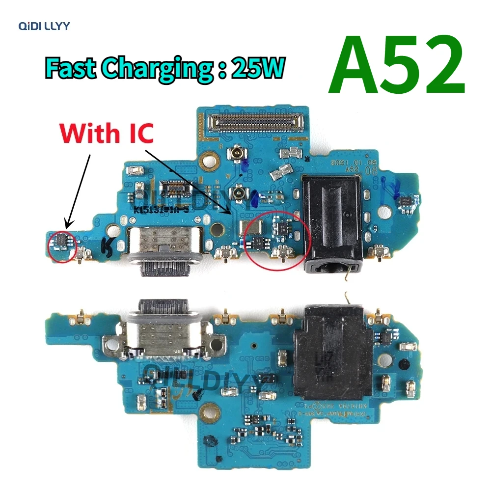 USB Micro Charging Port Dock Board Connector Flex Cable For Samsung ...