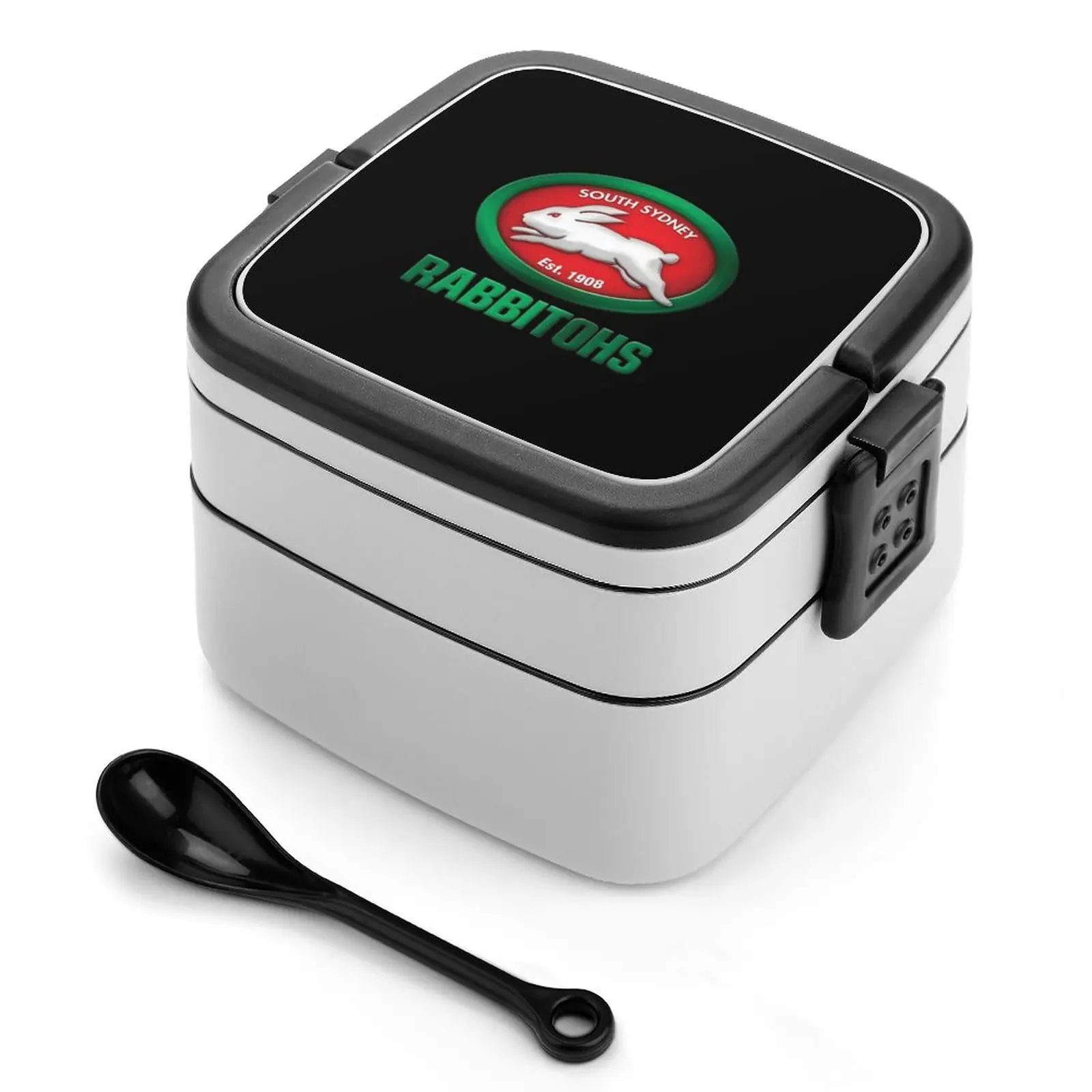 The-Rabbitohs-Bento-Box-Lunch-Box-Thermal-Food-Container-2-Layer ...