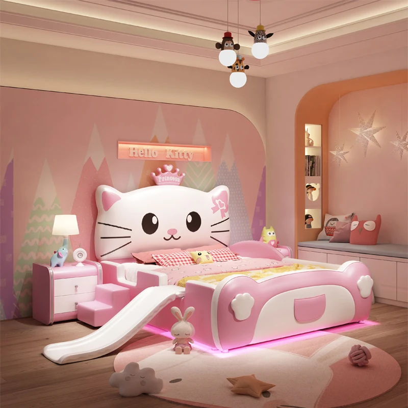Cama Infantil Menina Princesa Cama Menina Sonho Castelo Cama De Bebê ...
