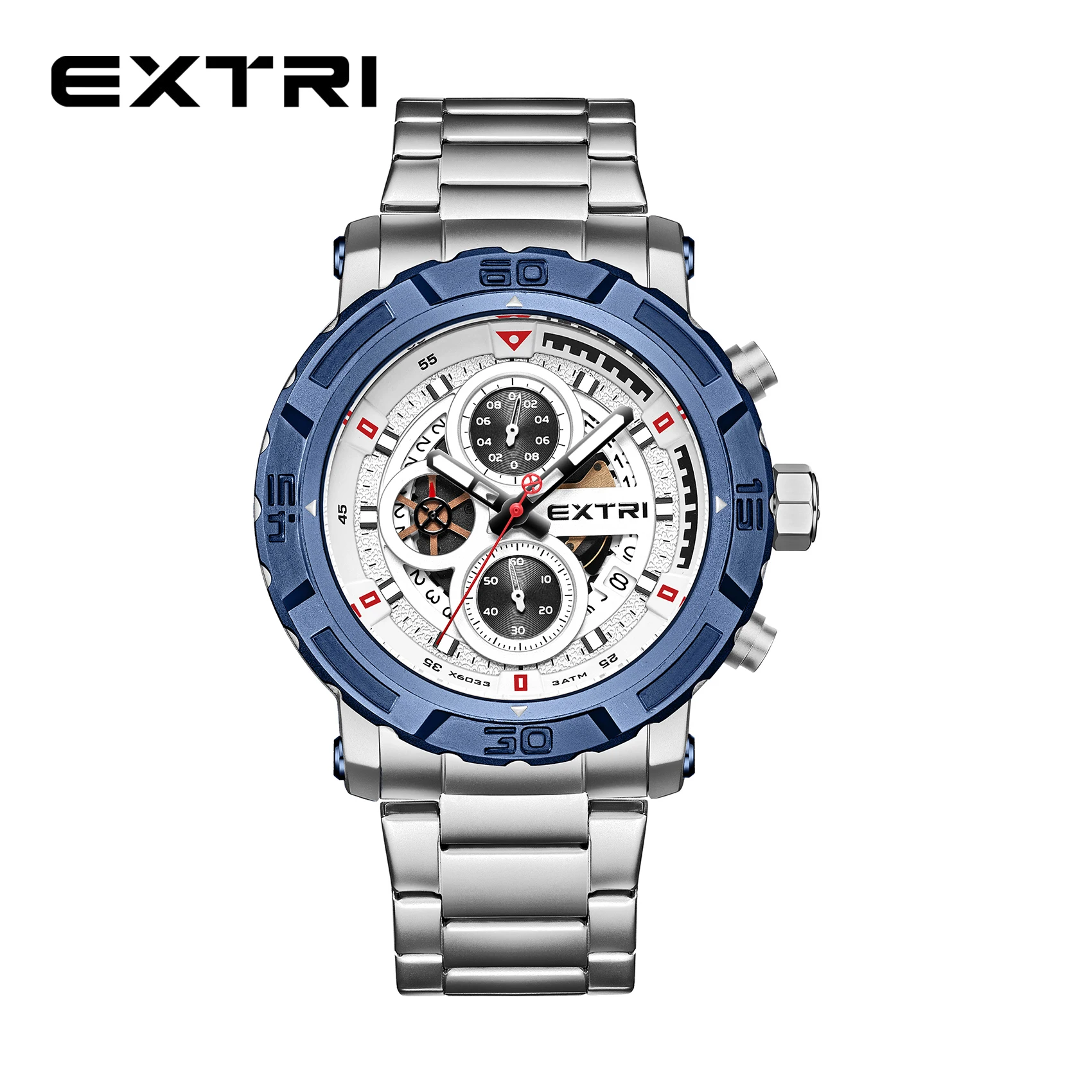 Extri-reloj-deportivo-de-cuarzo-para-hombre-cron-grafo-multifunci-n-de ...