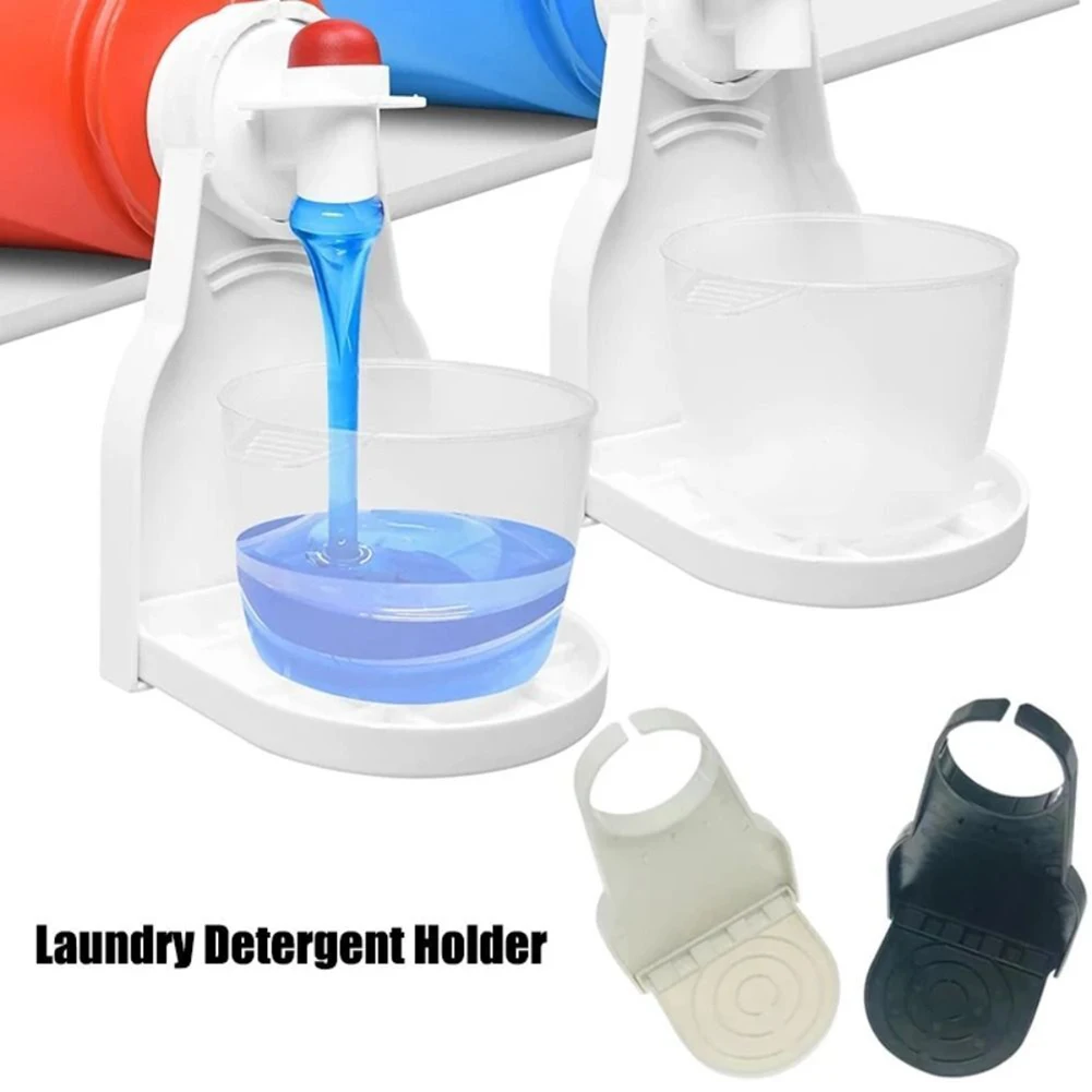 Washing-Liquid-Cup-Holder-Laundry-Detergent-Holder-Anti-spill-Foldable ...