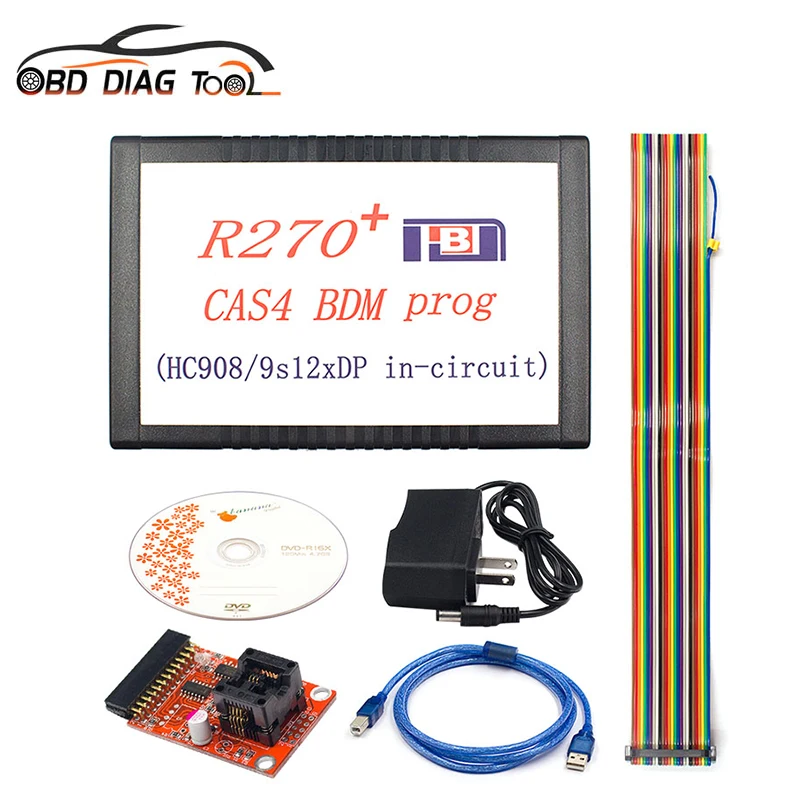 R270+ CAS4 BDM Prog OBD Auto Programming Tool For BMW Professional Auto ...
