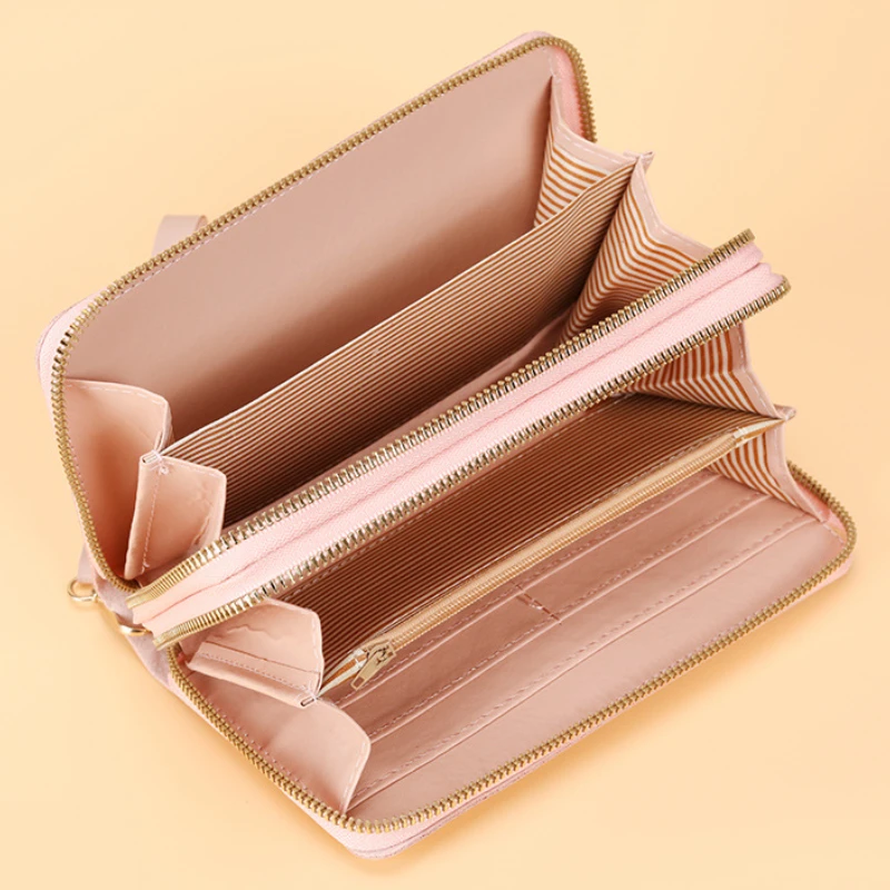 Long Women's Wallet Female Purses Tassel Coin Purse Card Holder Wallets ...