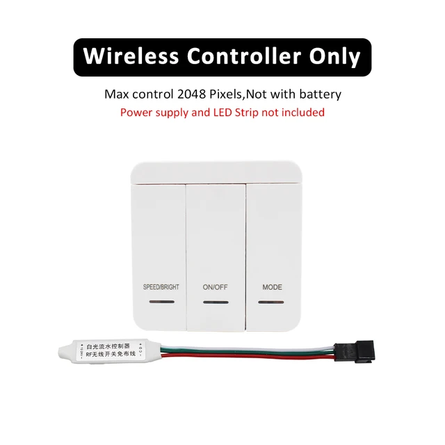 LED Running Water Strip Lights 24V 10M SMD 2835 WS2811 IC Pixel Chasing ...