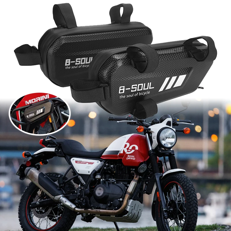 For-Royal-Enfield-HIMALAYAN-411-Scram-411-Waterproof-Motorcycle-Side ...