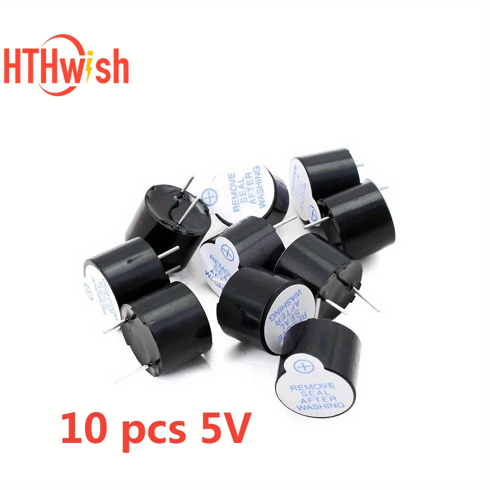 10pcs-Set-5V-Active-Buzzer-Kit-Long-Continous-Beep-Tone-Alarm-Ringer ...