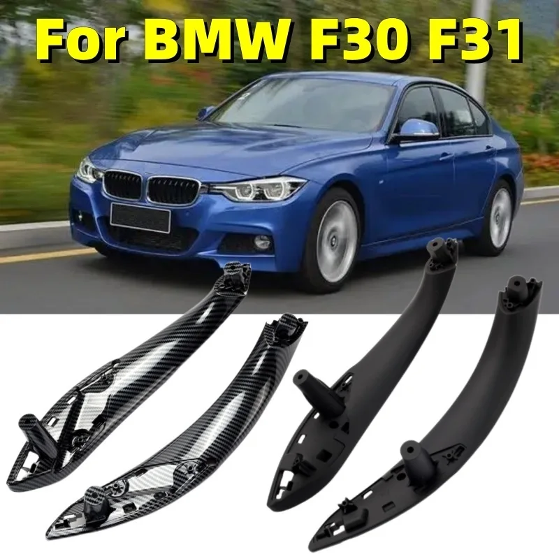 BMW 3シリーズ2012 2017,f30,f80,f31,f32,f34,f35 51417279312用の車のドアハンドルプルトリム ...